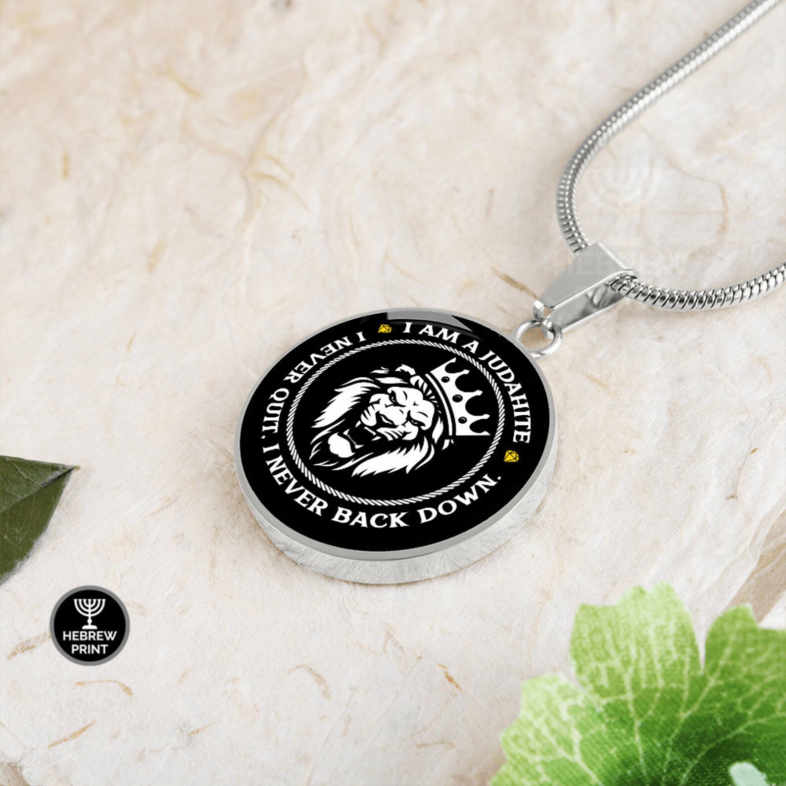 I AM A JUDAHITE, Judah, Hebrew Israelite Necklace Men & Women, 12 ...