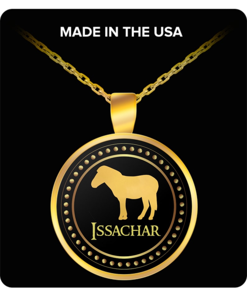 Hebrew Israelite Jewelry Tribe of Issachar Necklace for Men - Etsy Canada