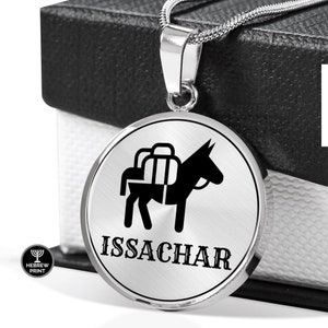 Issachar Necklace • Tribe of Issachar Necklace • Hebrew Israelite ...