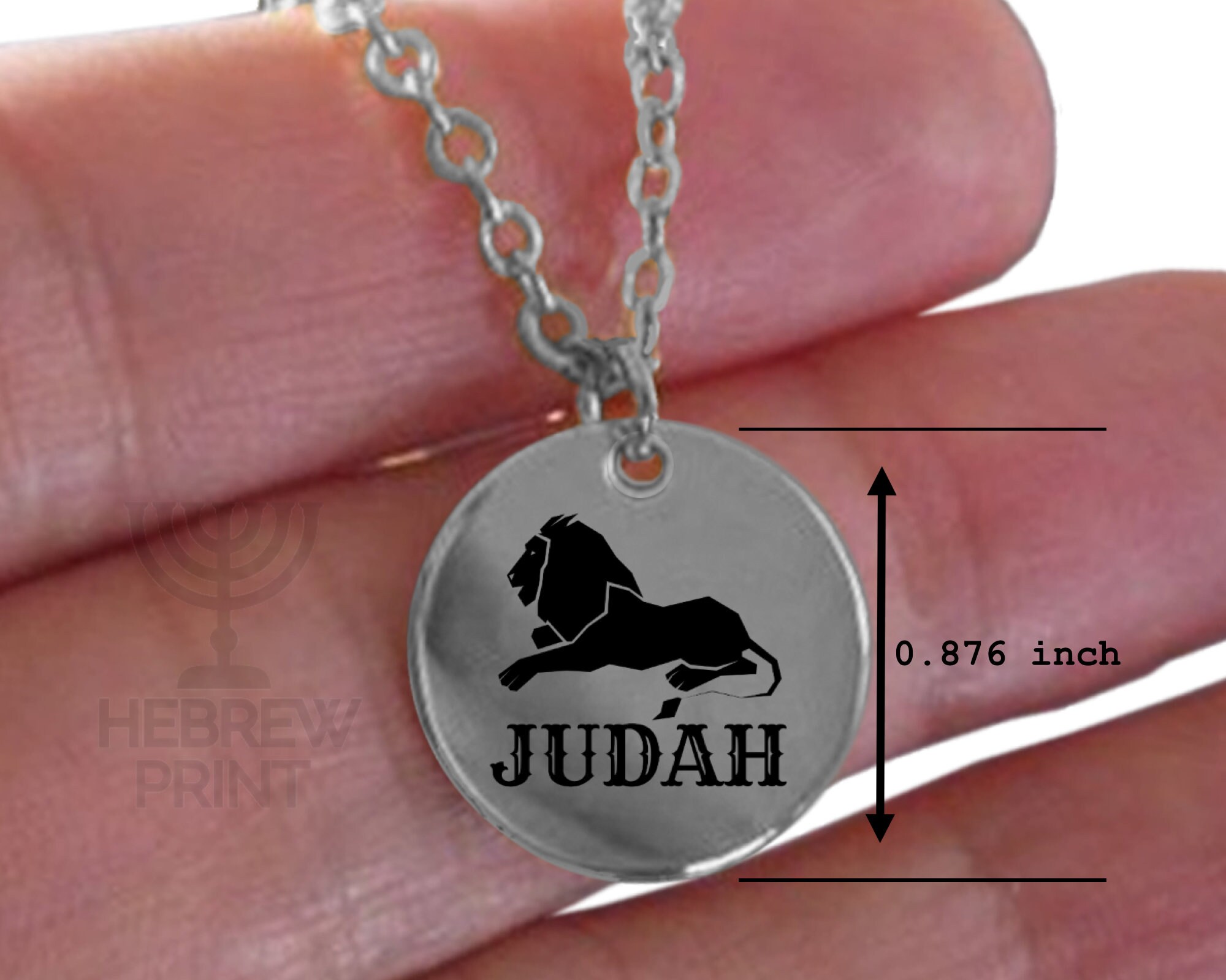 Hebrew Israelite Jewelry Lion of Judah Necklaces Hebrew | Etsy