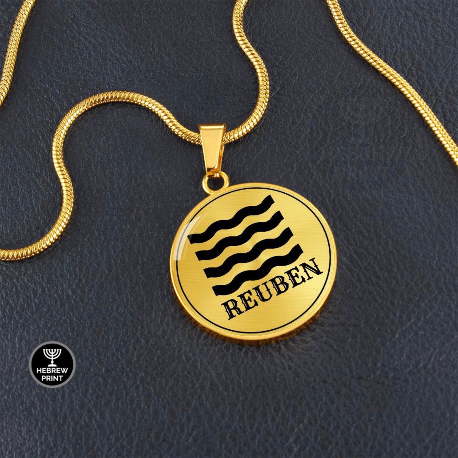 Reuben Necklace • Tribe of Reuben Necklace • Hebrew Israelite Jewelry ...