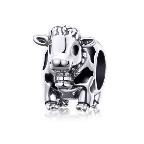 Cow Charm Bracelet - Etsy
