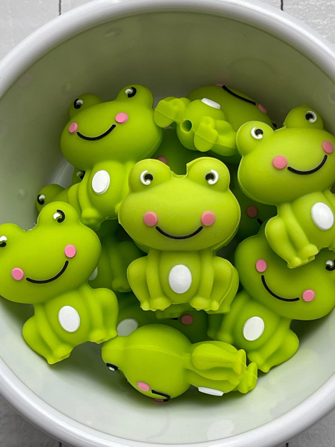 Frog 3D Focal Bead, for Pen Keychain DIY, 1 Piece, Green Frog Focal, - Etsy