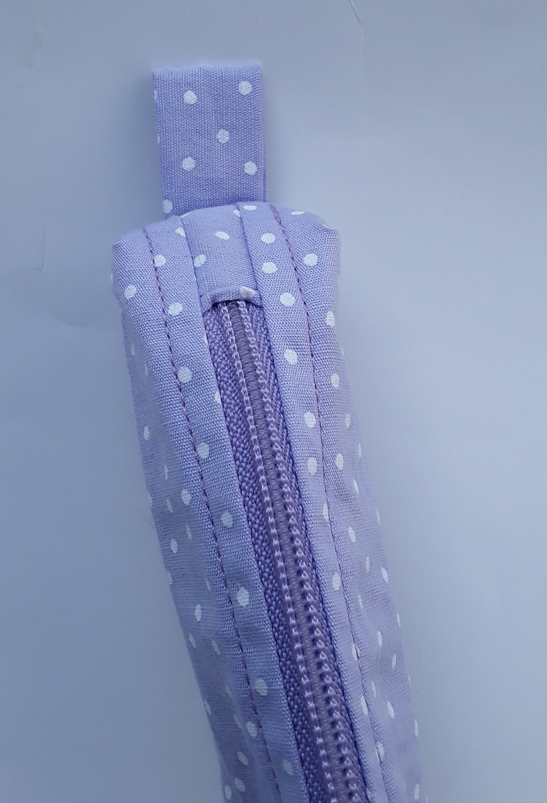 Small handmade purple pencil case-mini zip pouch-handbag | Etsy