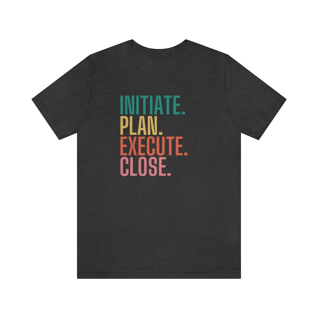 Project Manager Shirt, Project Phases, Project Manager Gift, Project ...