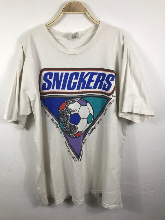 Snickers World Cup Usa 94 Logo Shirts Made In Usa XL … - Gem