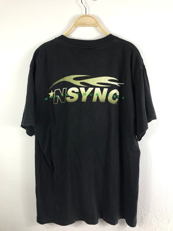 Rare!!Nsync World Tour 1999 Boy Band Shirt Large Size - Gem
