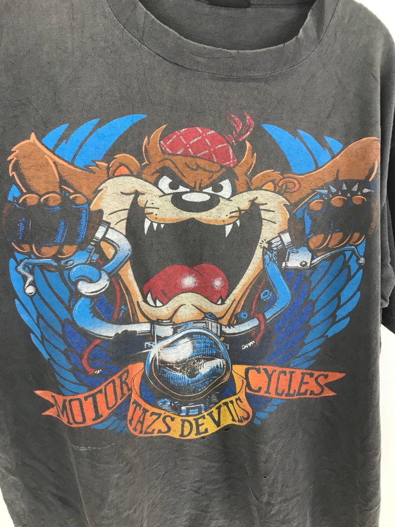 Vintage Tazmania Motor Taz Devils Cycles - Etsy