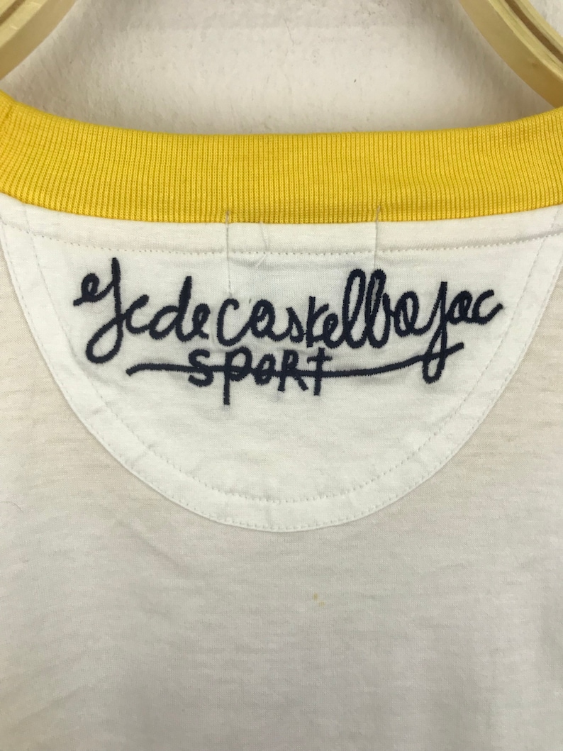 Jean Charles De Castelbajac Sport Multicolour Logo Colour Shirt Size 4 ...