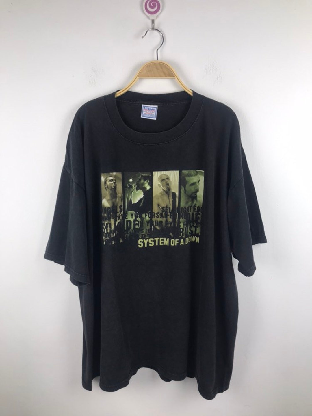 System of A Down Band Shirt XXL Size Made in Usa - Etsy