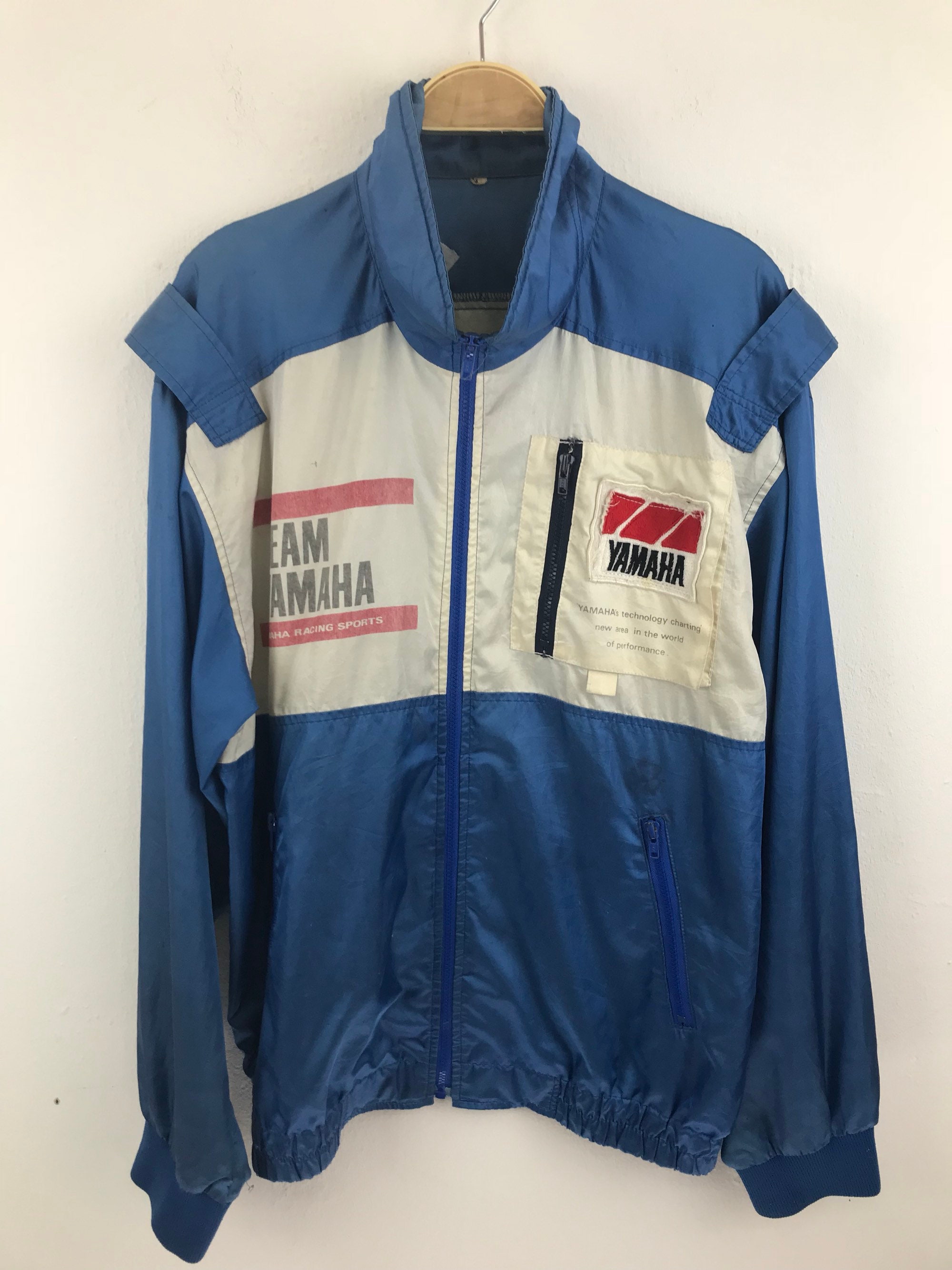 Yamah Team Yamaha Racing Sports Spellout Jacket Large Size - Etsy UK