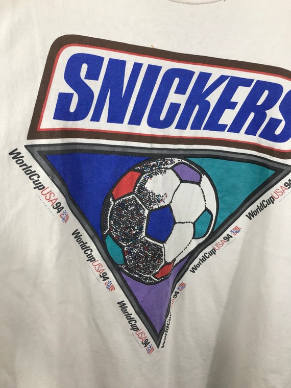 Snickers World Cup Usa 94 Logo Shirts Made In Usa XL … - Gem