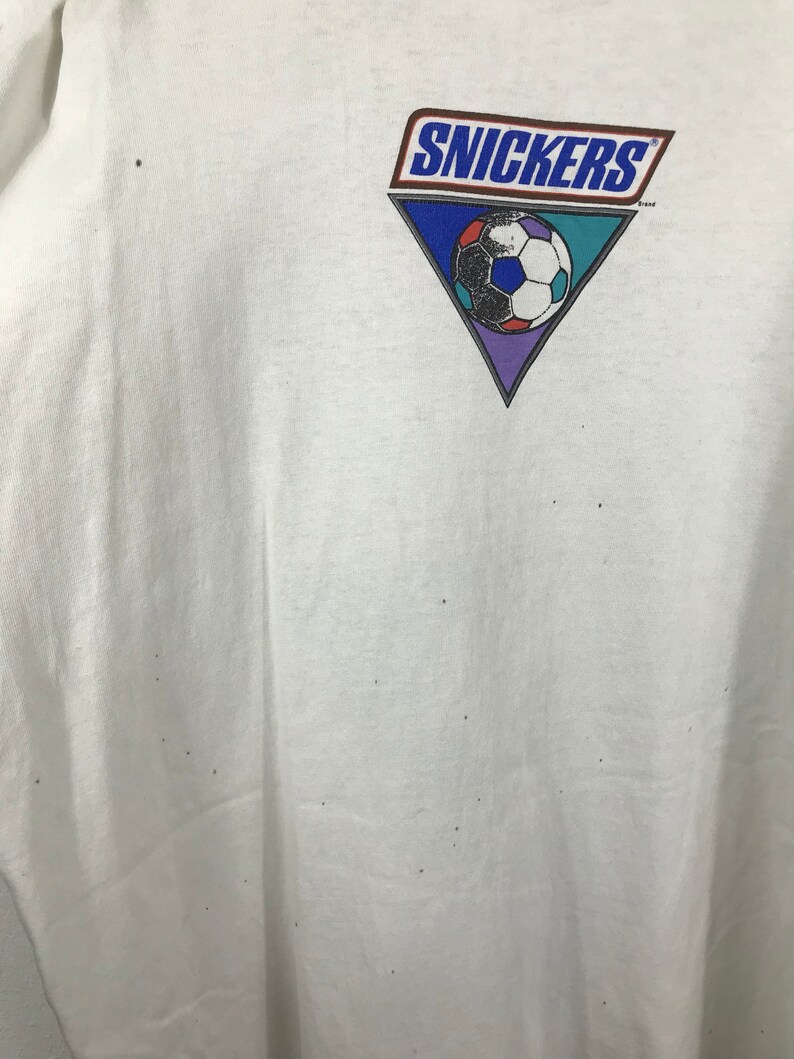 Snickers World Cup Usa 94 Logo Shirts Made in Usa XL Size - Etsy