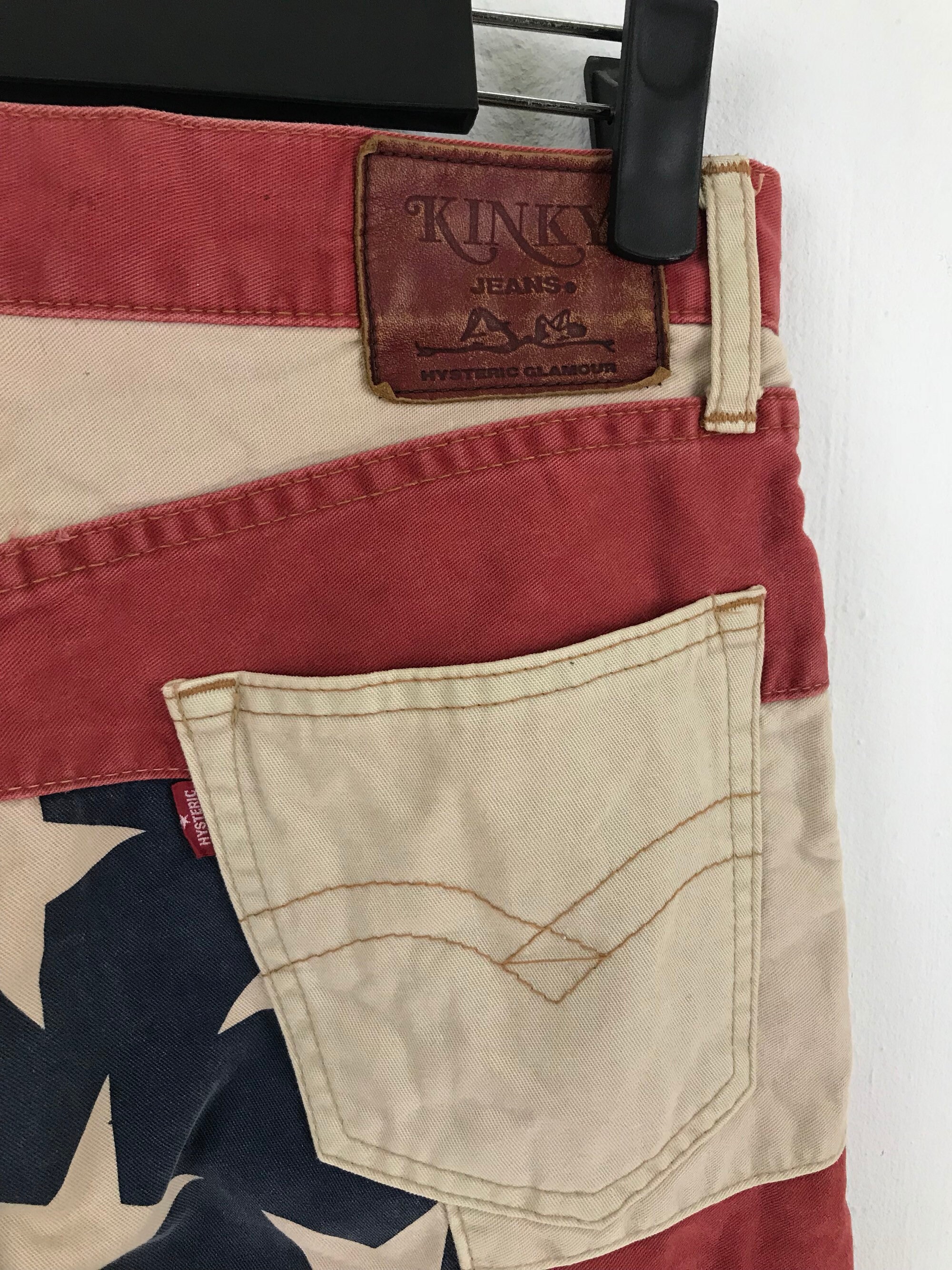 Hysteric Glamour American Flag Design Jeans Made in Japan - Etsy