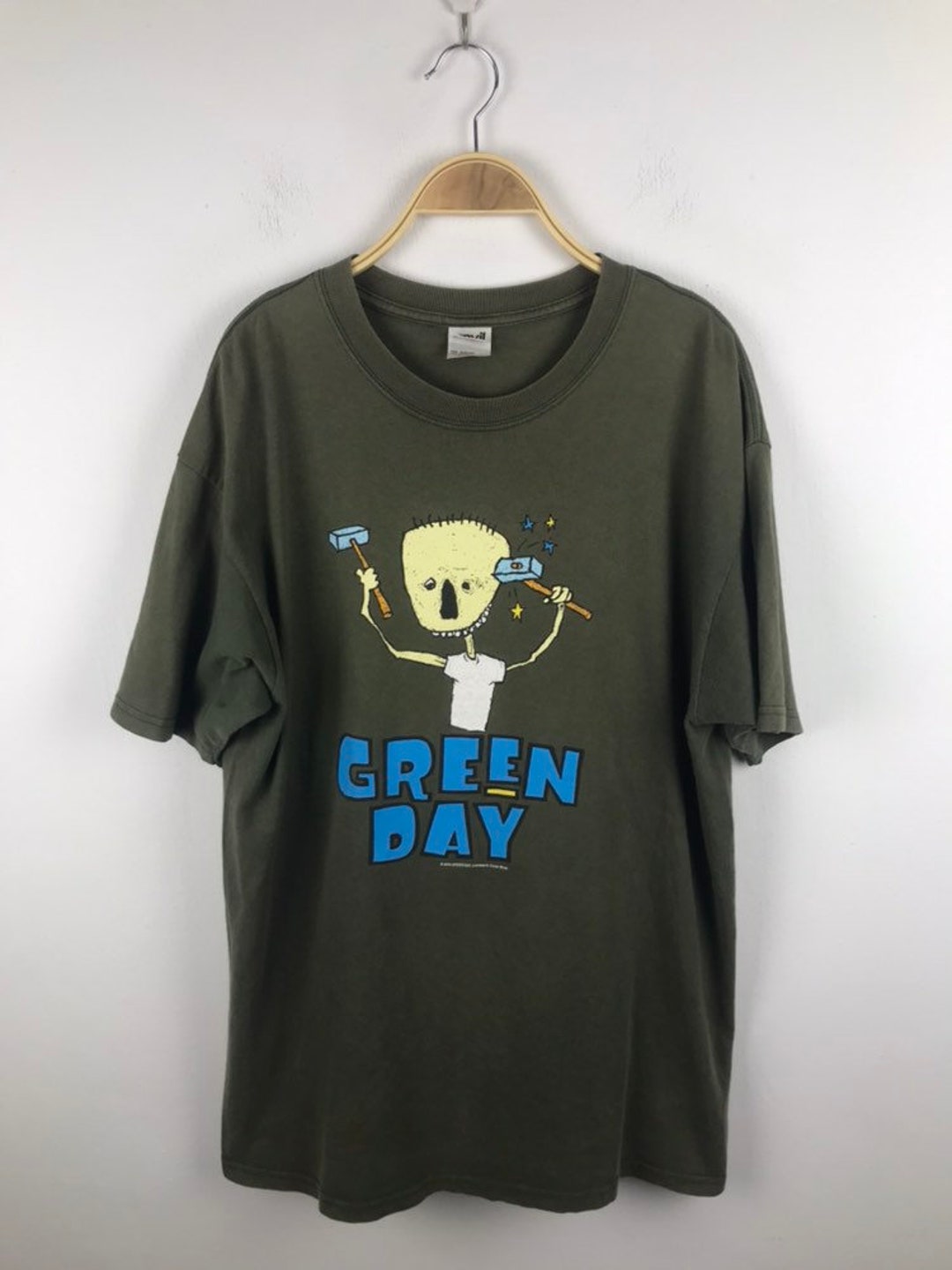 Green Day Nimrod Punk Rock Band Shirt - Etsy