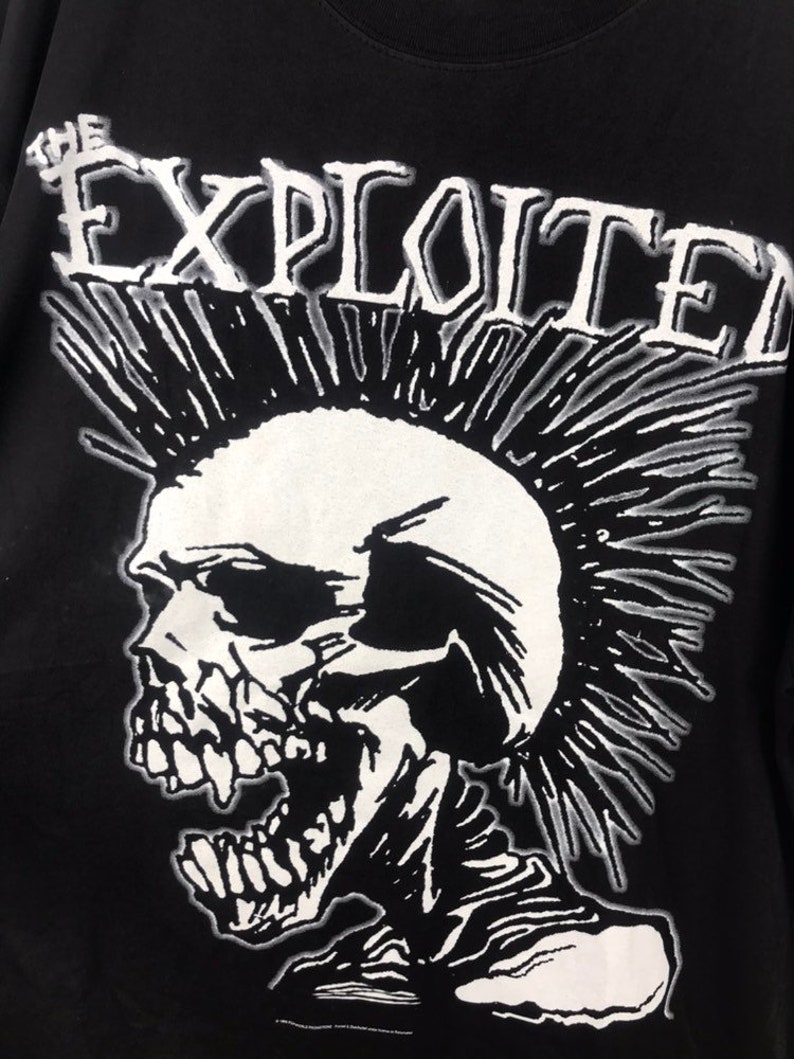 Exploited Total Chaos Punk Band Shirt - Etsy