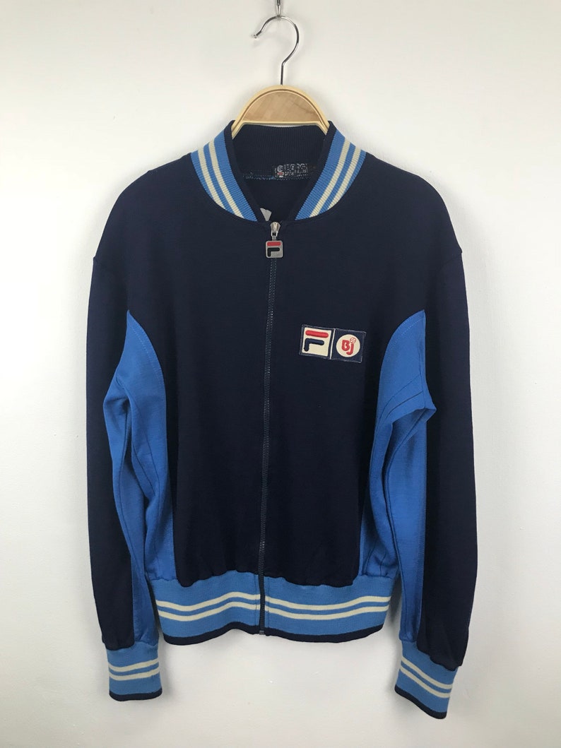 Fila Bjorn Borg Bomber Jacket Vintage 70s 80s Sportswear Bj Etsy
