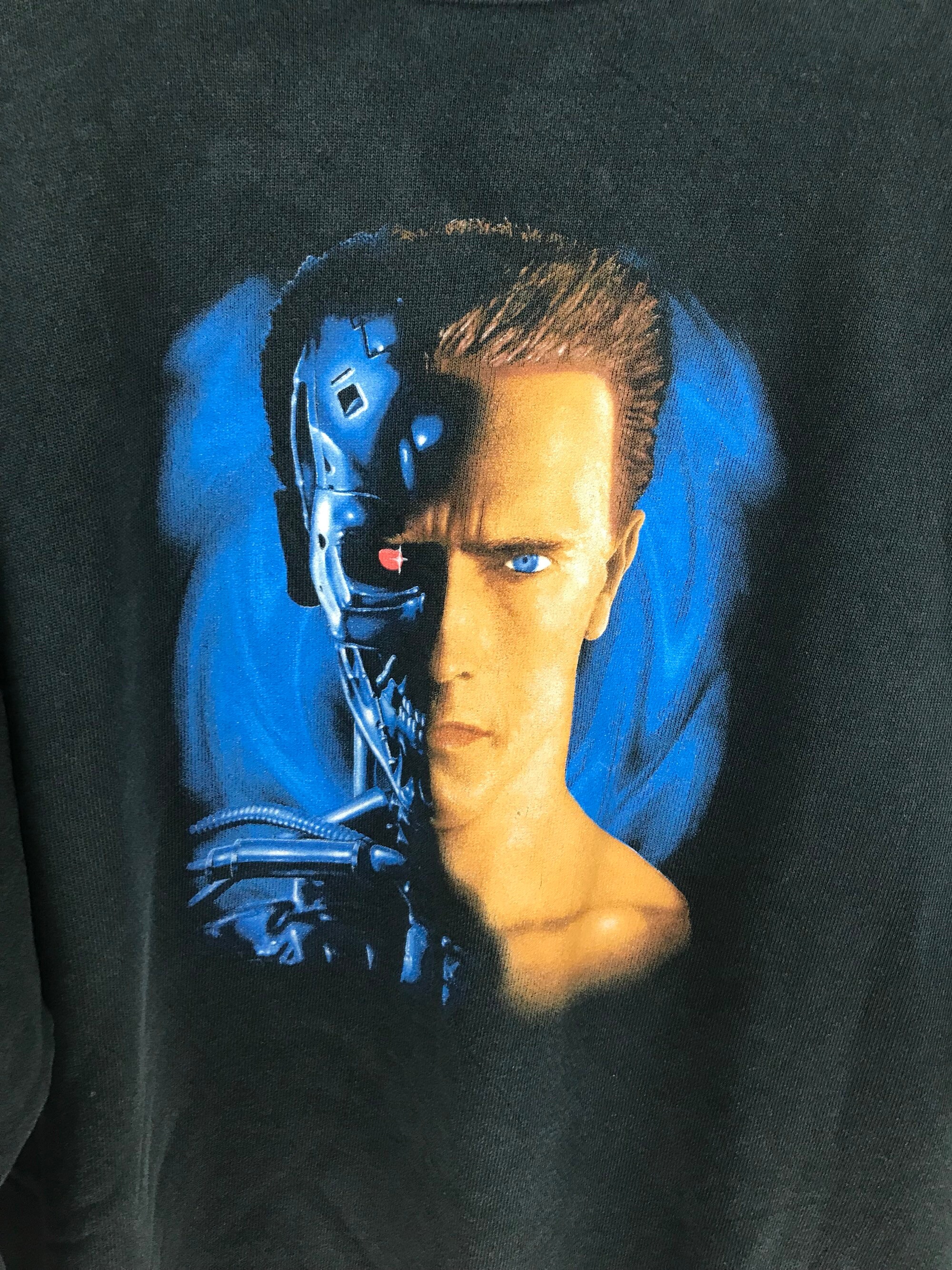 Terminator 2 3D Universal Studios Japan Movie Sweatshirt Crewneck Large ...