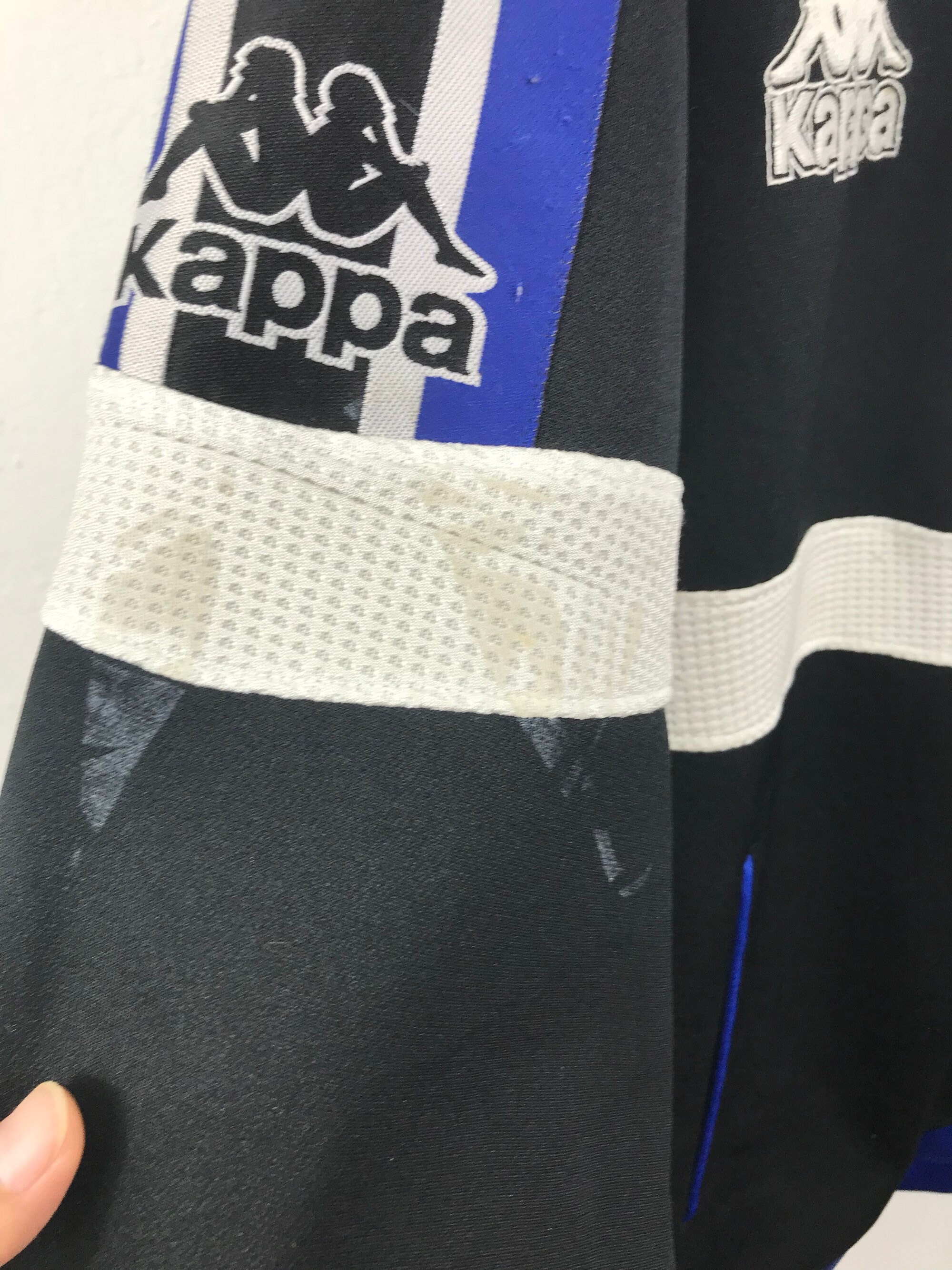 Kappa lado grabado gran logotipo Jaket - Etsy España