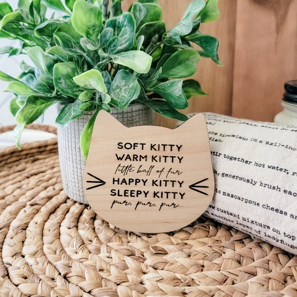 Soft Kitty Song - Etsy