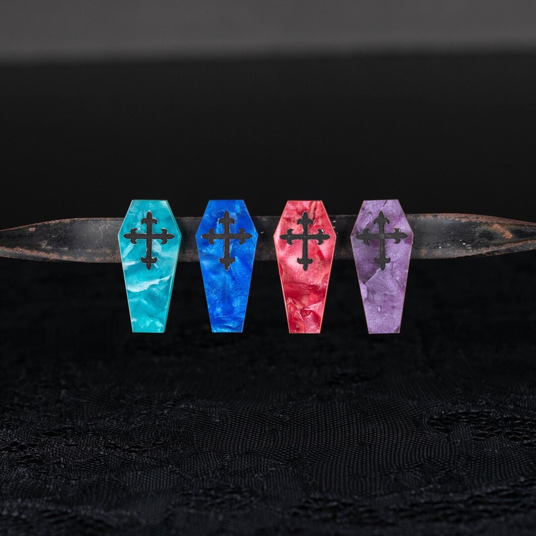 Coffin Magnet, Goth Kitchen Decor, Gothic Fridge Magnet, Vampire Office ...