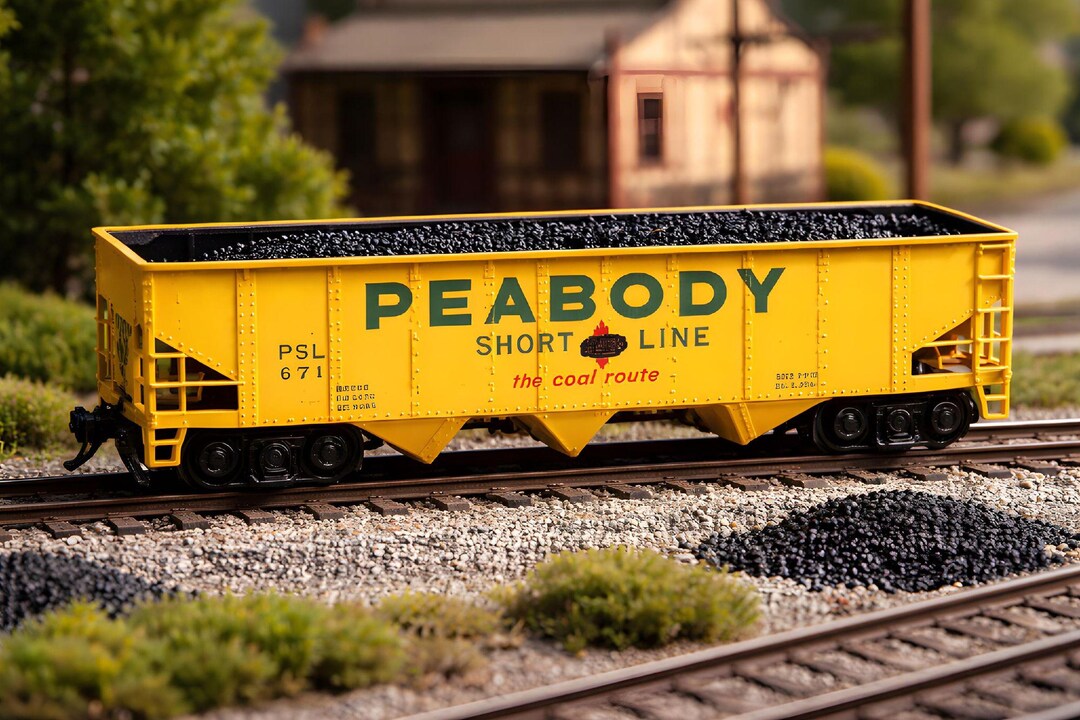 Athearn HO Scale Peabody Short Line 4-bay Quad Hopper Kit - Etsy