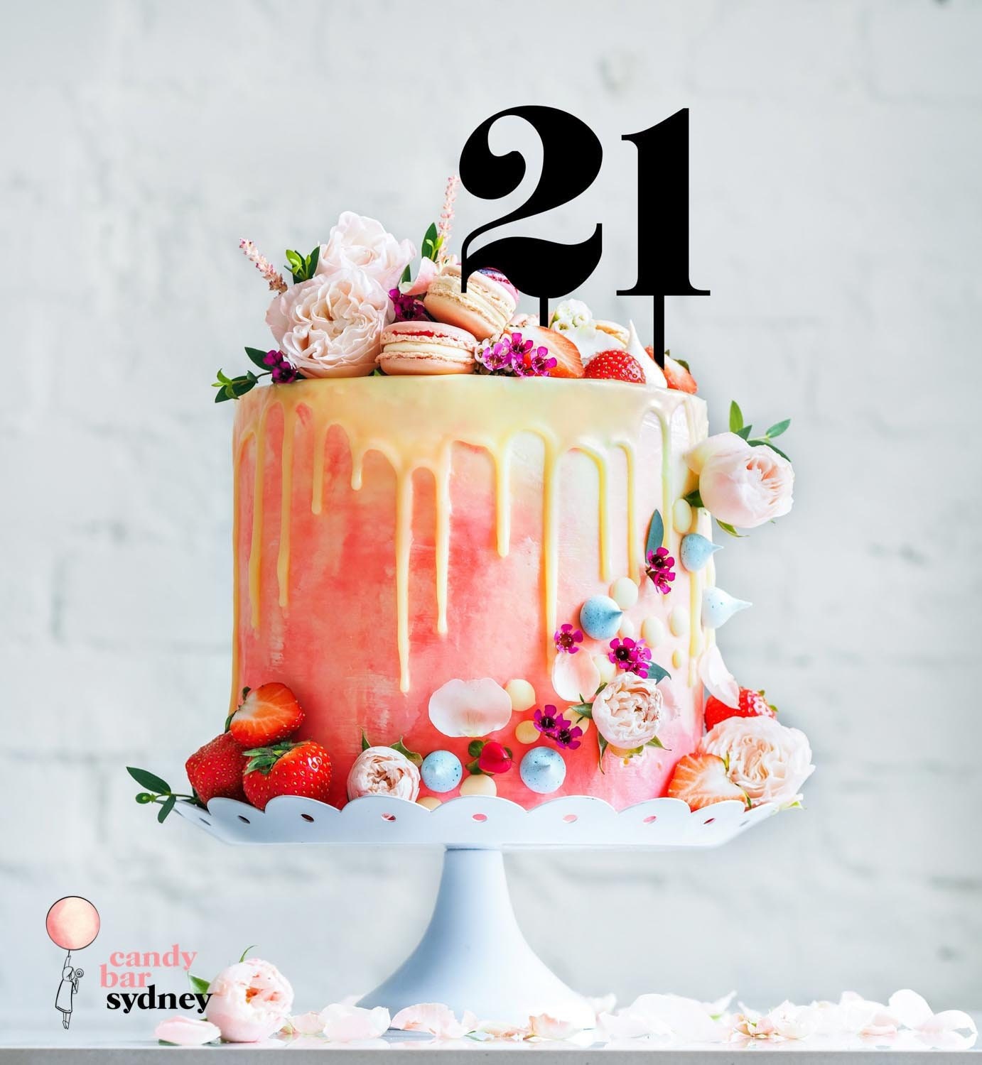 Single Number Cake Topper Birthday Cake Toppers 21 Cake - Etsy Australia