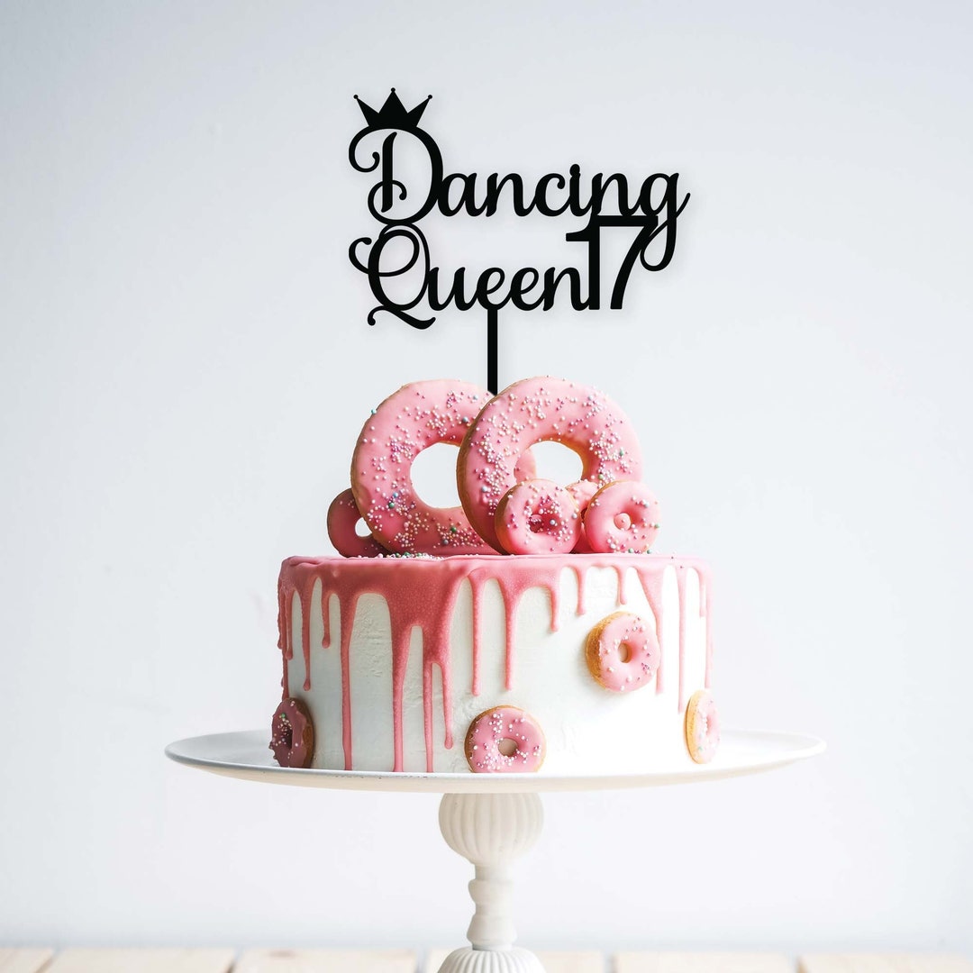 Dancing Queen Cake Topper Birthday Cake Topper - Etsy.de