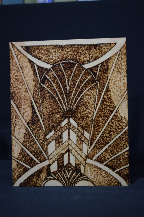 Art Deco Sunrise | Etsy