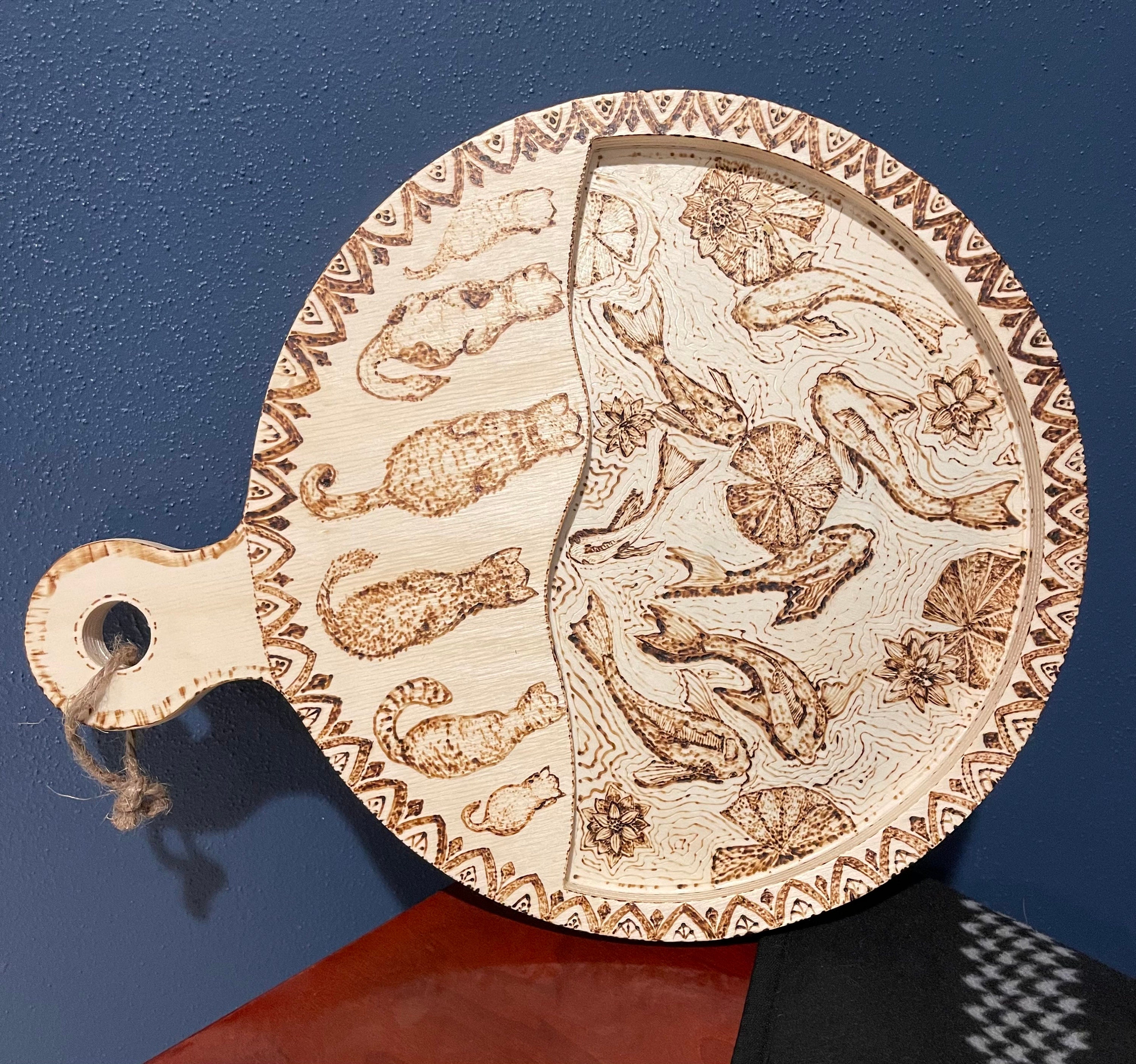 Cat-fish Cutting/serving Board - Etsy