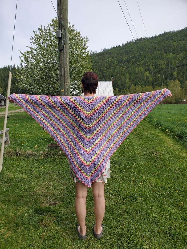 EASY Crochet Shawl Pattern/passionately Possessive Shawl/ Boho Shawl ...