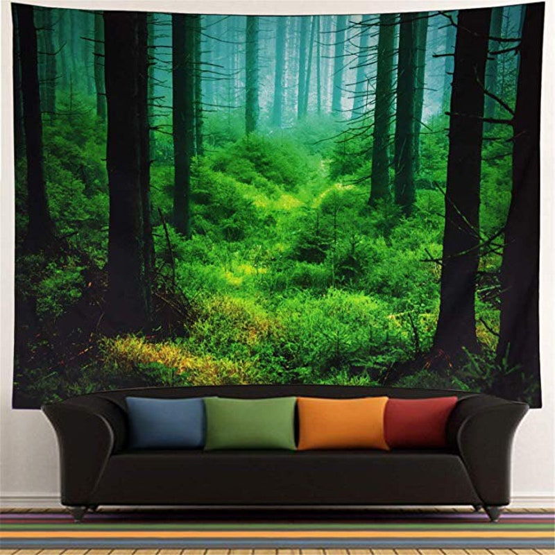 Forest Tapestry - Etsy