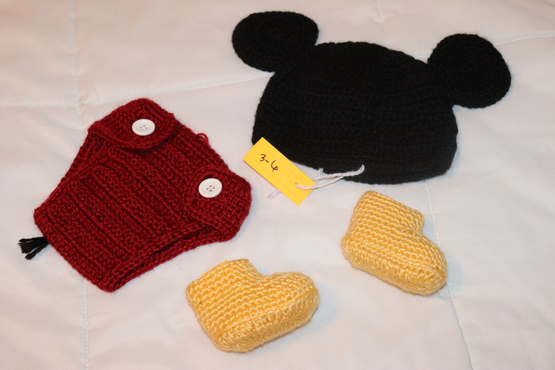 Mickey Mouse 3-piece Set - Etsy