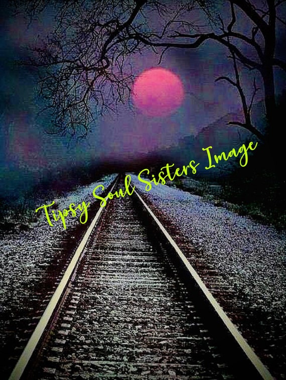 Moonlight Stroll Image/background/backdrop Instant Digital | Etsy
