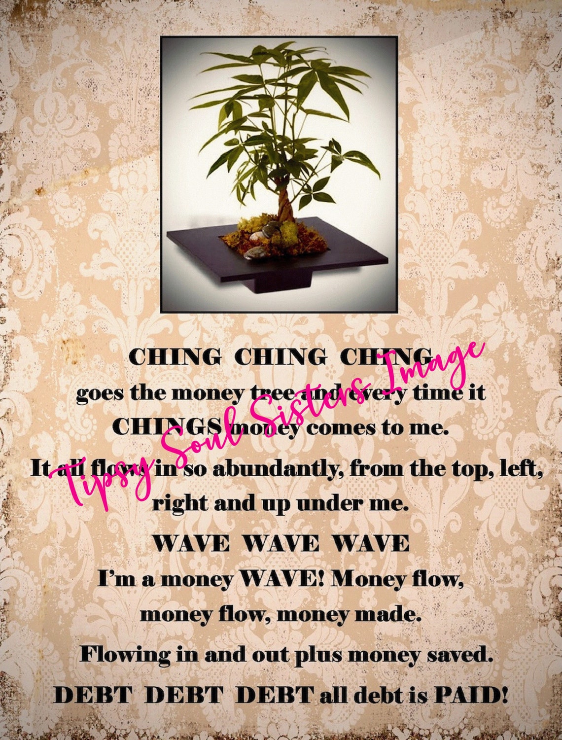 Ching Ching Ching Money Tree Graphic Design/image/clip Art/instant ...