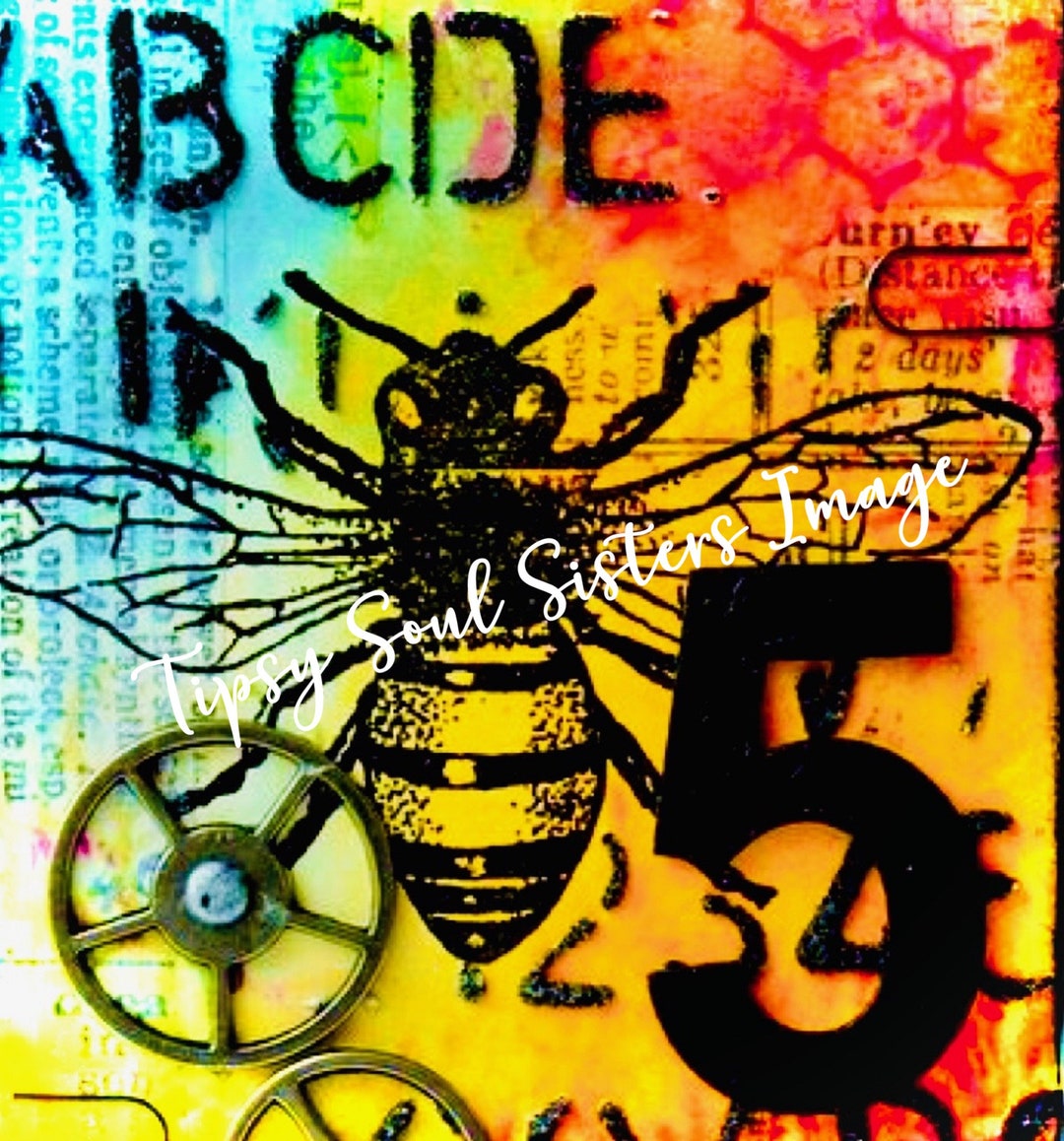 Bright Marble - Bee Sublimation Graphic Design/image/clip Art ...