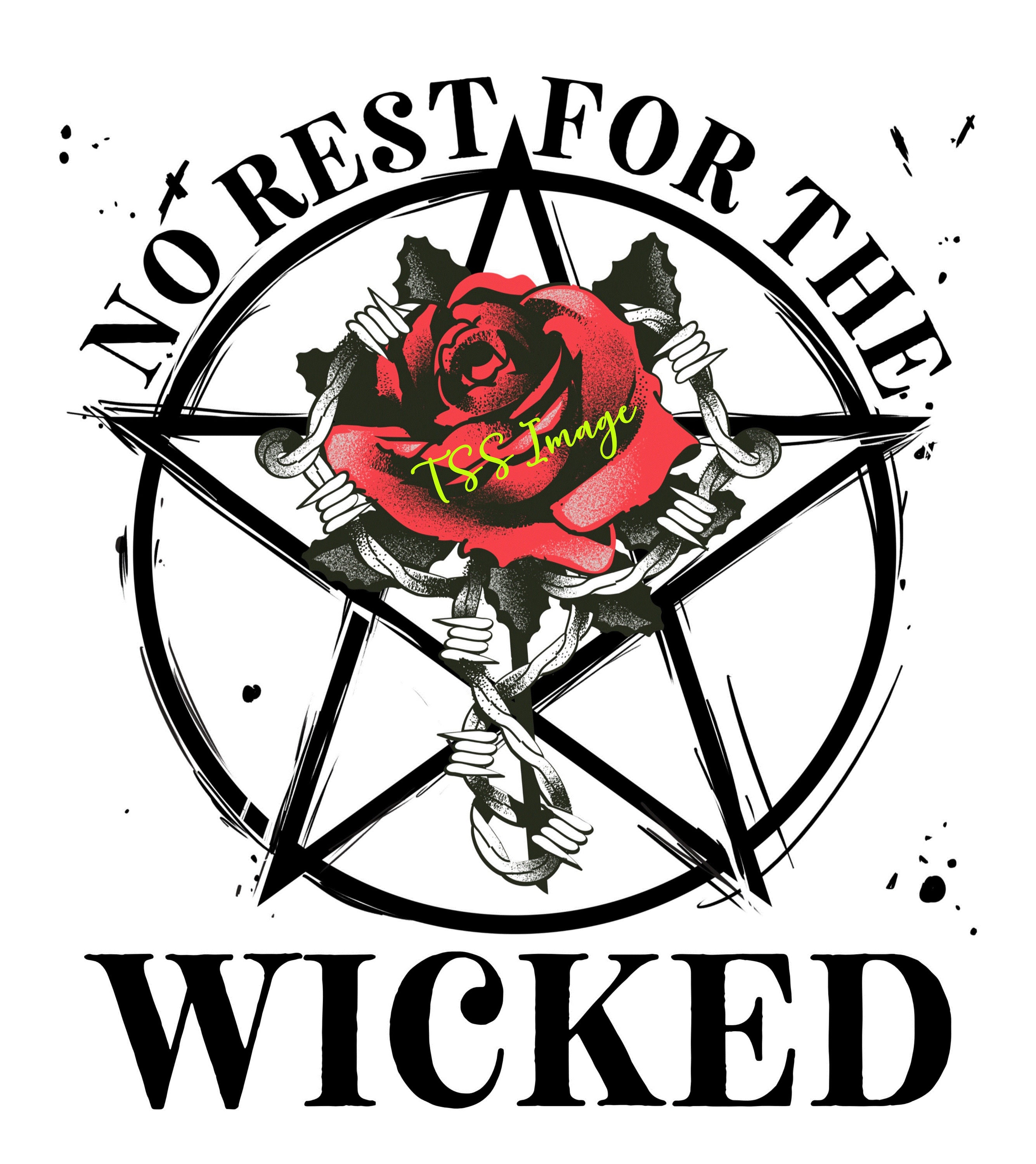 No Rest for the Wicked Graphic Design/image/clip Art/background/instant ...