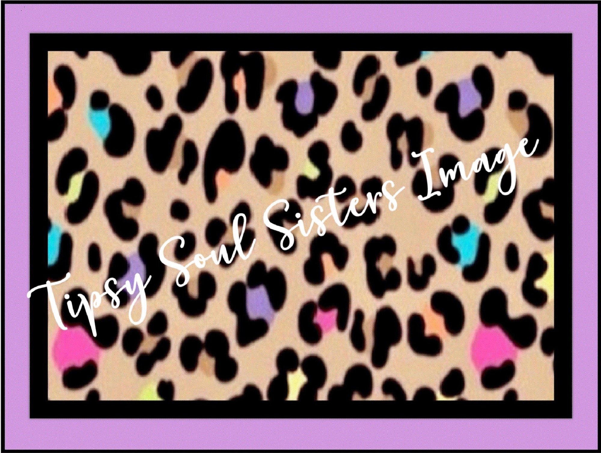 Multi Colored Cheetah Print