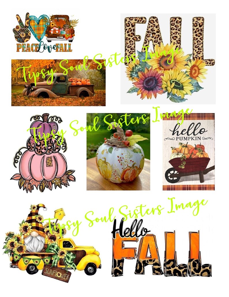 Printable Fall Bag 1- Collection of 60 Fall Sassy Sayings or Mini ...