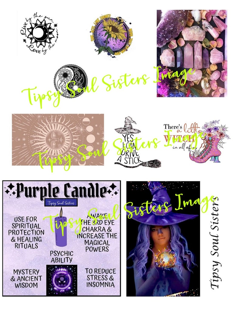 Printable Witch Bag 2: Witch Mini Prints, Witch Mini Graphics, Witch ...