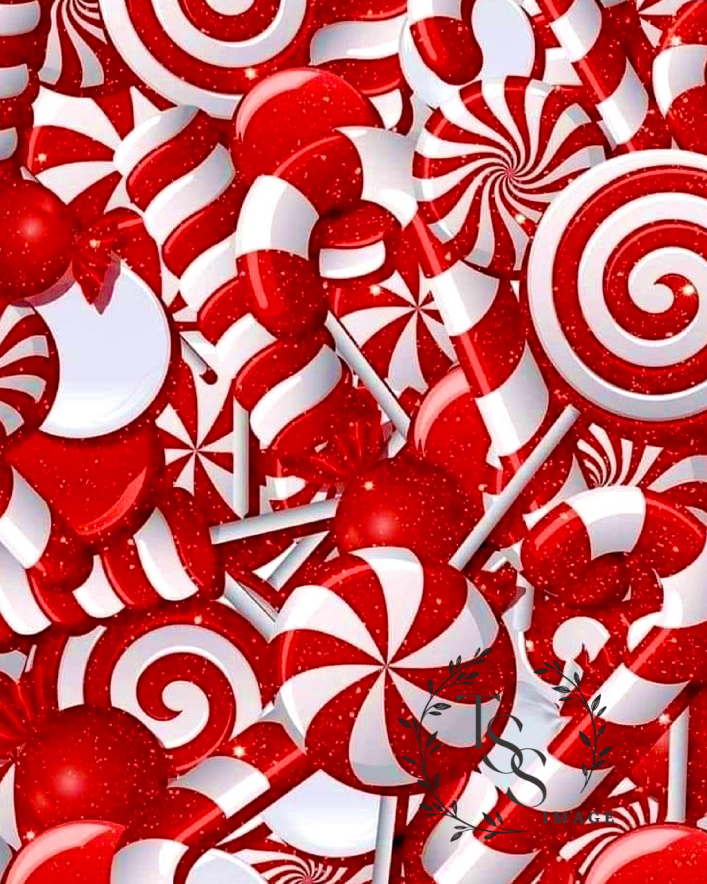 Christmas Peppermint Candy Graphic Design/image/background/backdrop ...