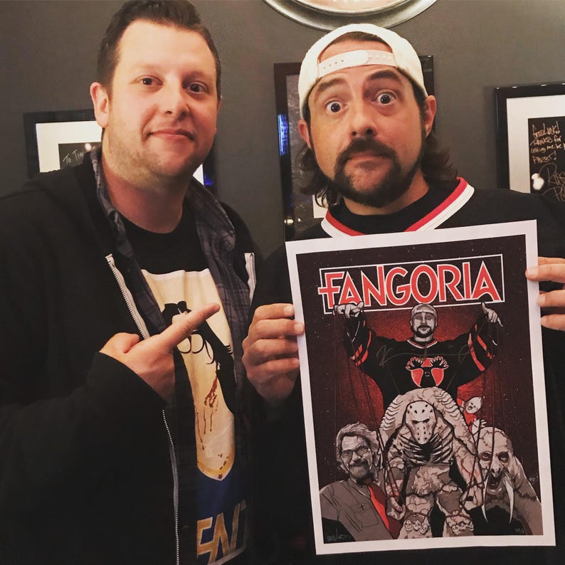 Fangoria Issue #348 - AP - Kevin Smith Poster 12x16 Limited Edition ...