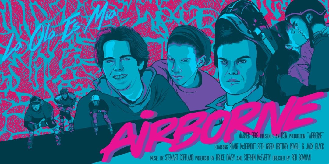 La Ola Es Mia - AP - Airborne Screenprint Poster 24x12 Limited Edition Signed Print - Etsy