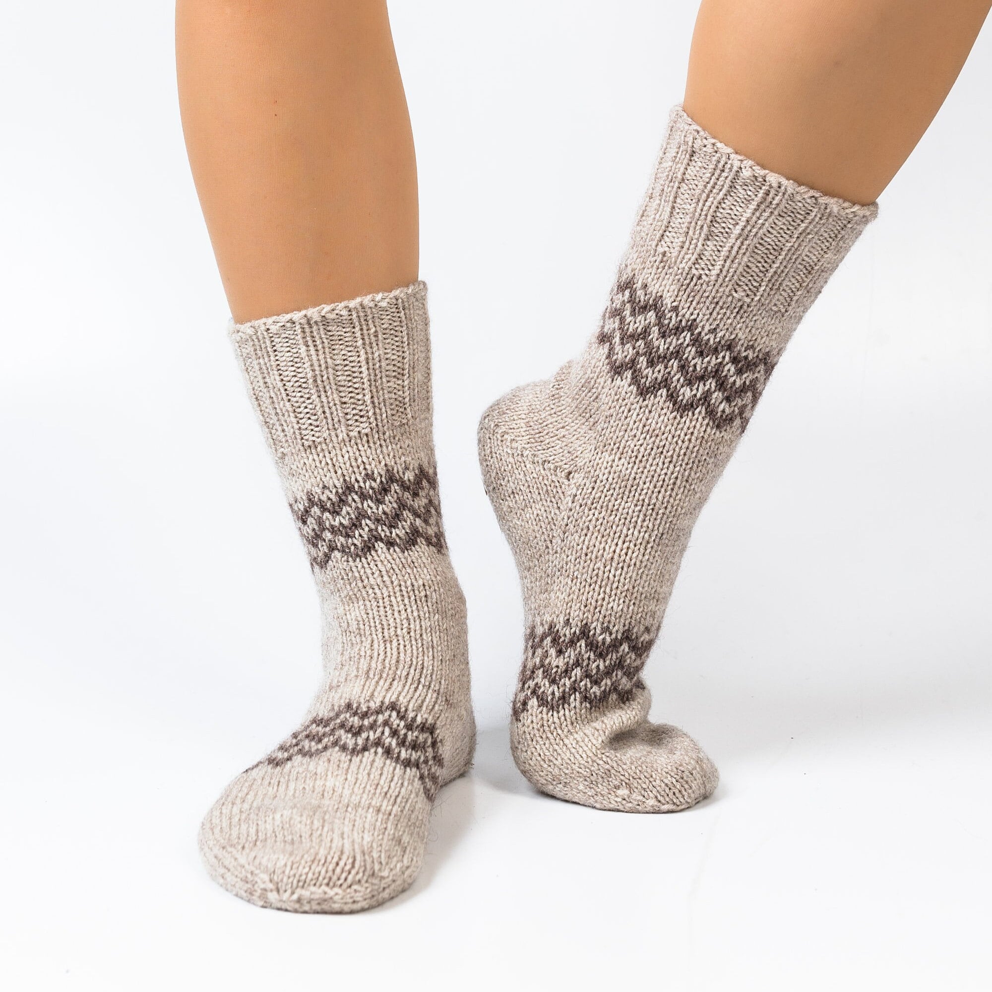 KNITTING PATTERN Knit Socks Pattern Easy Knit Socks Pattern Hygge Socks ...