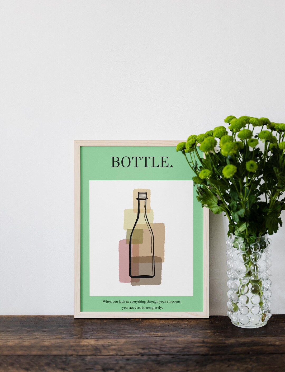 Printable Sake Bottle Art, Digital Download, Restaurant Decor, Bar ...