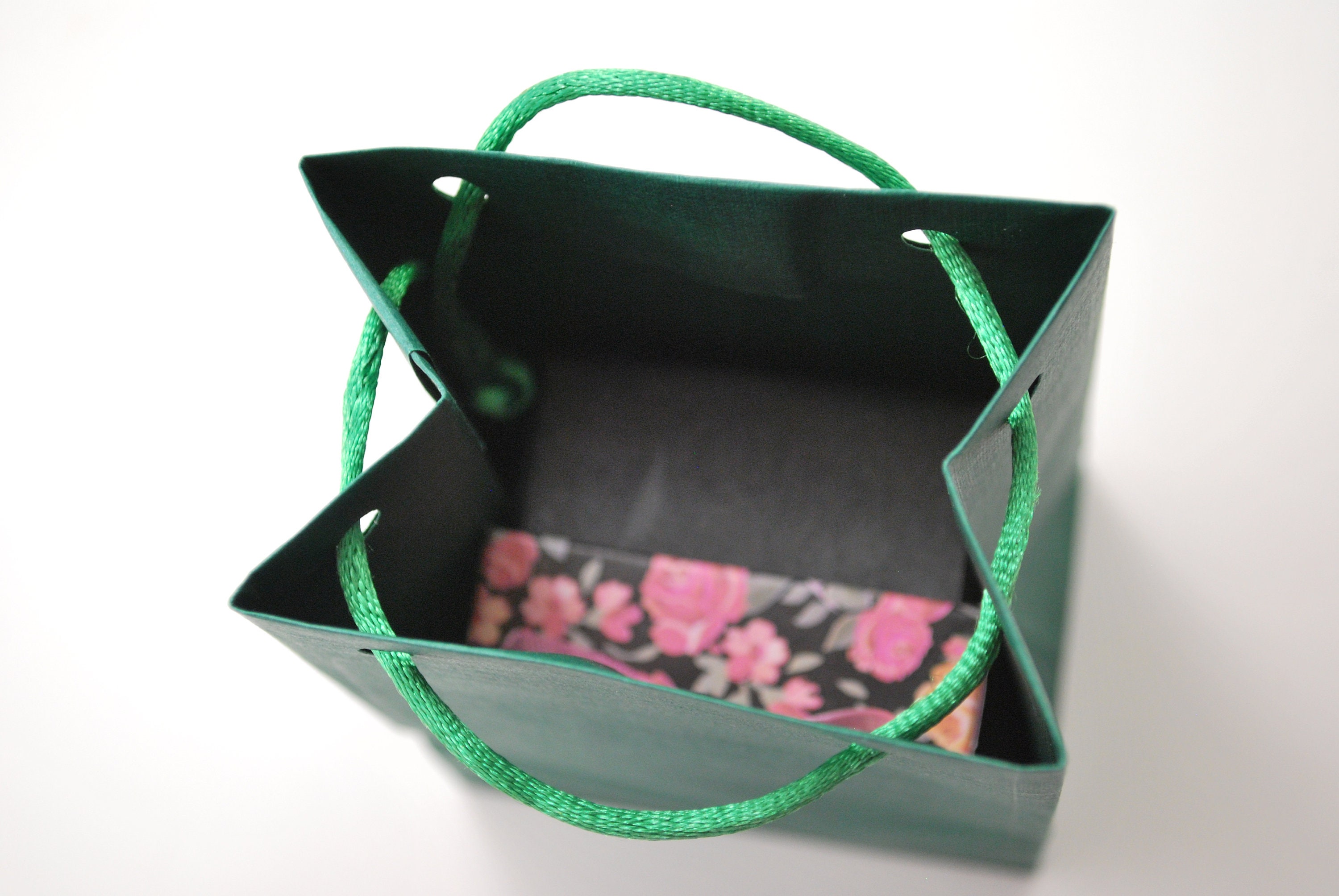 10 Mini Paper Bag With Rope Handles, Matte Paper Party Gift Bags ...