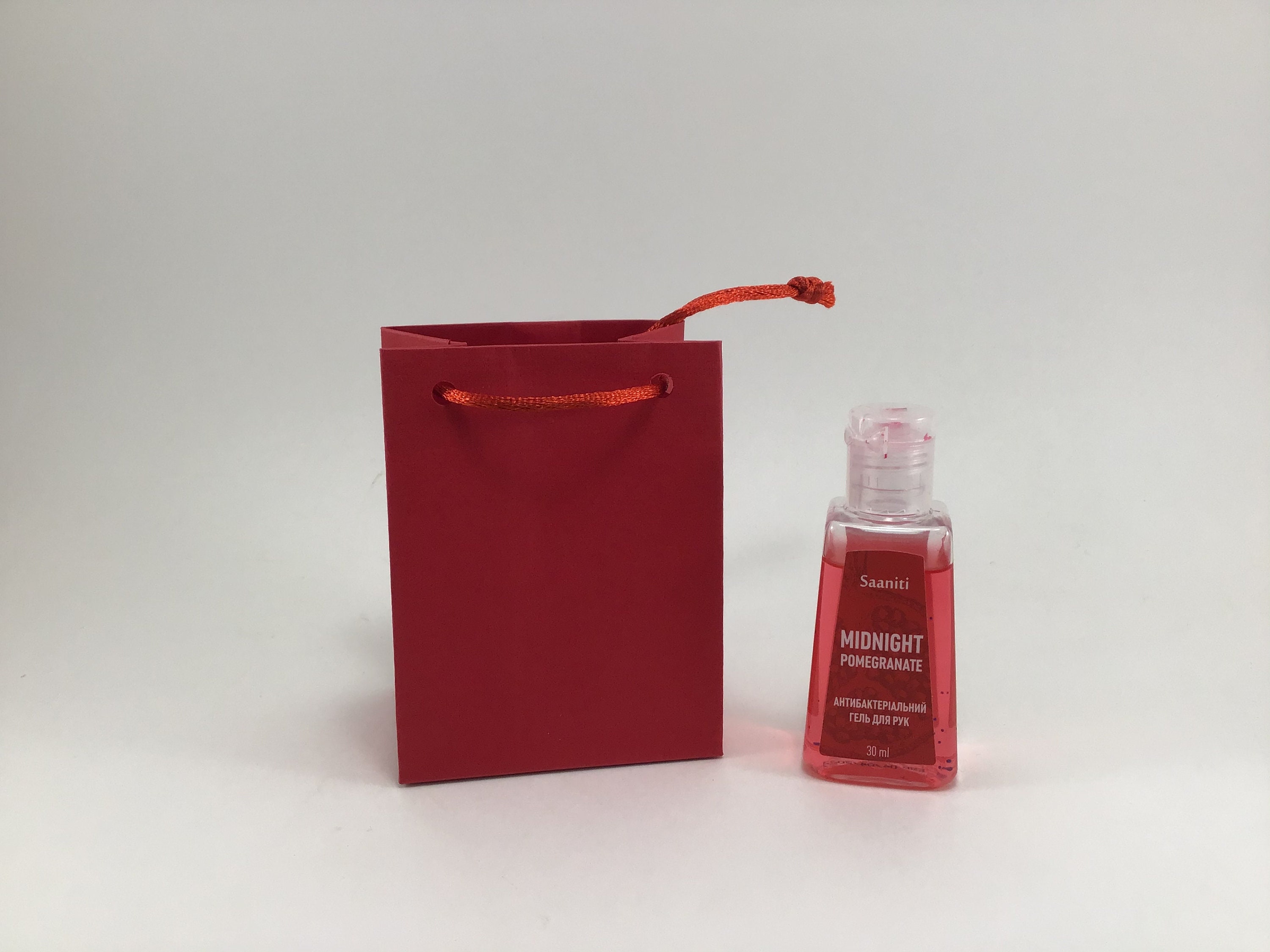 10 Red Extra Small Gift Paper bag with rope handles Red Matte | Etsy