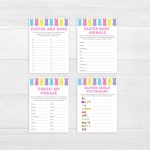 Easter Games Bundle, Kids Easter Games, Easter Trivia, Easter Feud Game ...