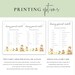 Movie Parent Match Game, Children's Movie Trivia Game, Baby Shower ...