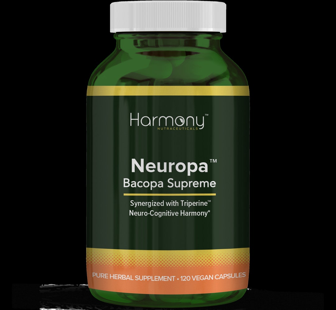 Neuropa Bacopa Supreme: Mental Focus & Memory Supplement - 120 Vegan ...